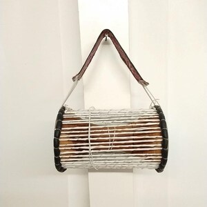 Authentic African Talking Drum With Sticks/ilu Gangan/ilu Omele - Etsy