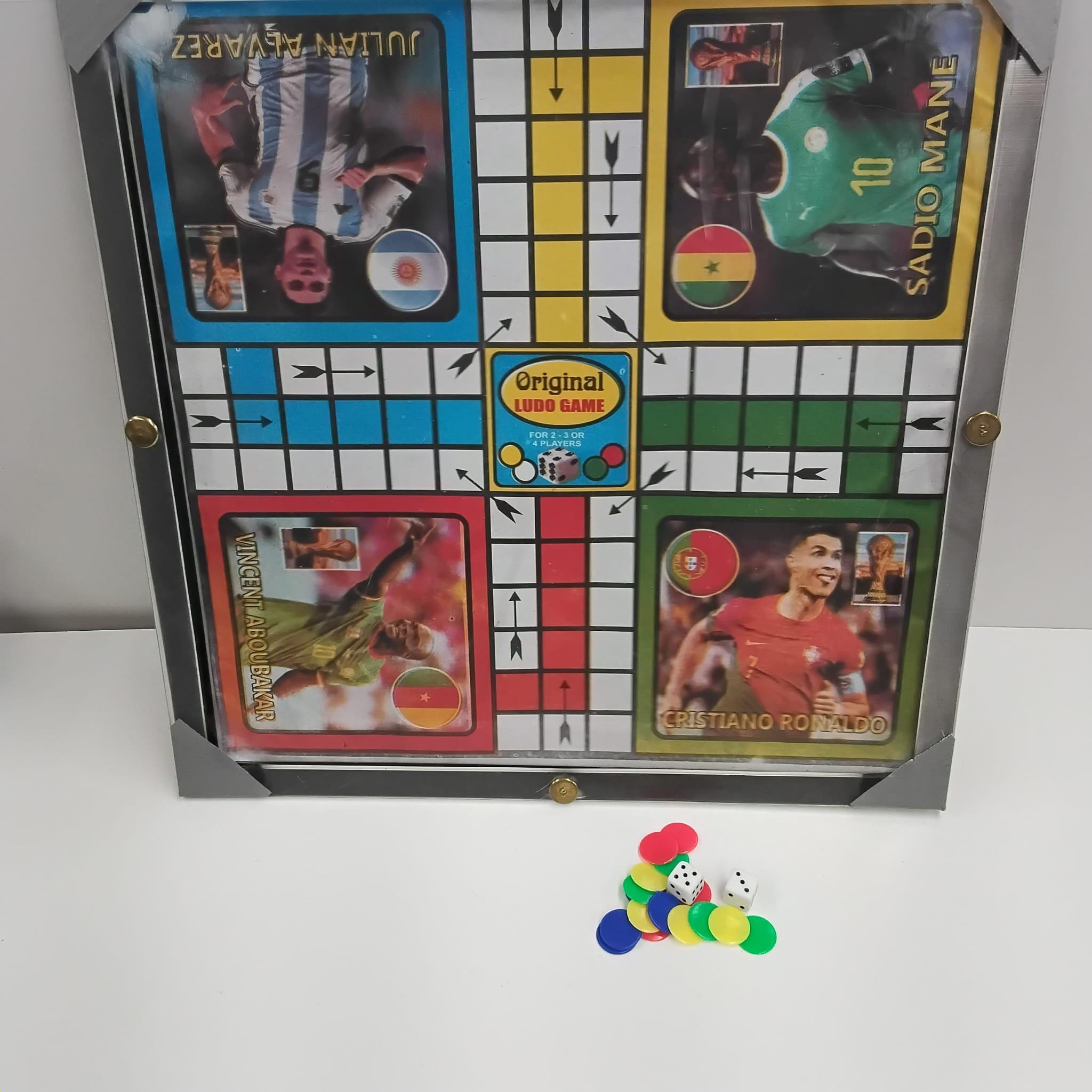 12in by 12in African Ludo Board Game With Seeds and 2 Dices/ 12in by ...