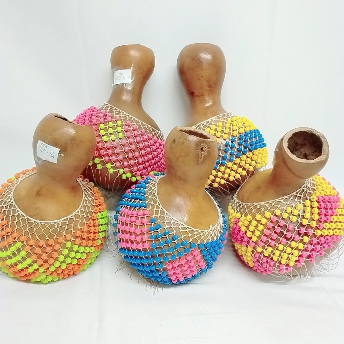 Shekere/african Organic Gourd Shaker/closed Beaded African Shaker - Etsy