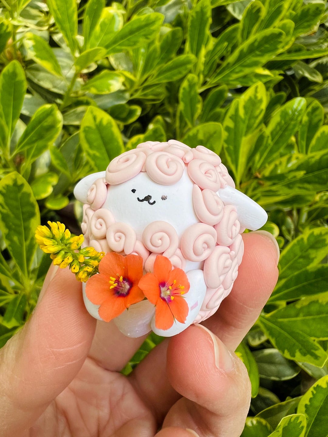 Cute Pink Sheep Desk Buddy/ Gift for Kids/ Gift for Her/desk ...