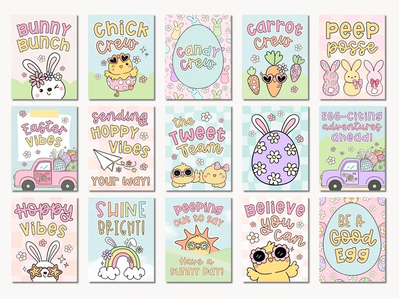 Easter-themed Classroom Posters - Etsy