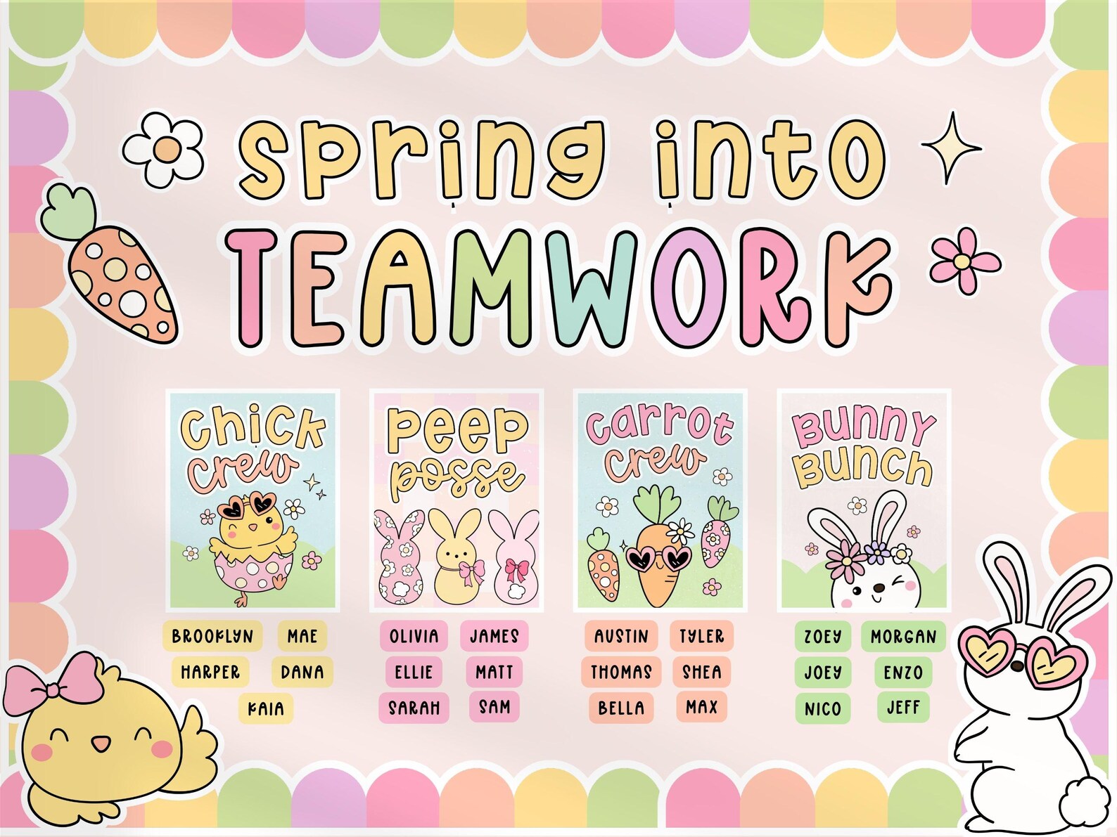 Easter-themed Classroom Posters - Etsy
