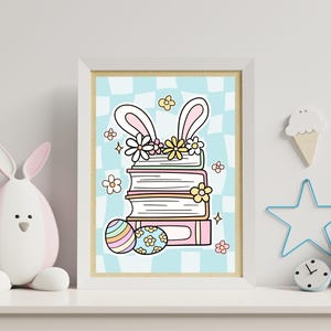 Easter Themed Reading Classroom Posters | Editable in Canva - Etsy