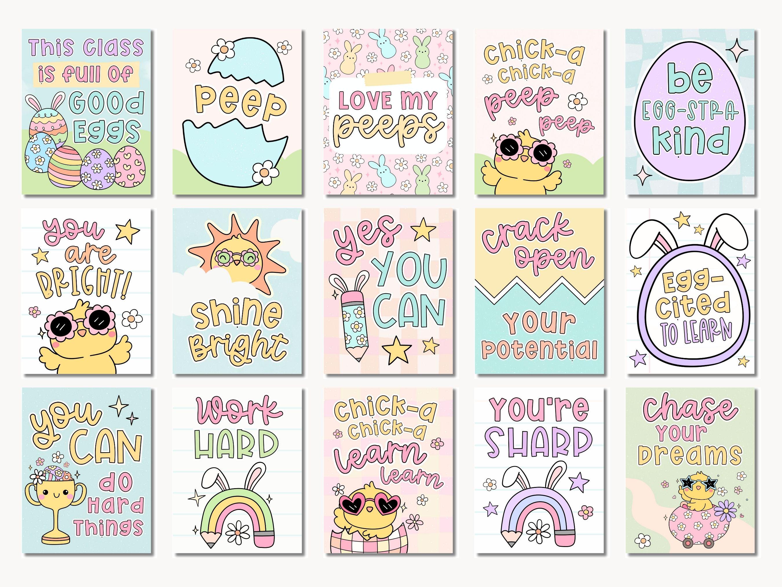 Easter-themed Classroom Posters - Etsy