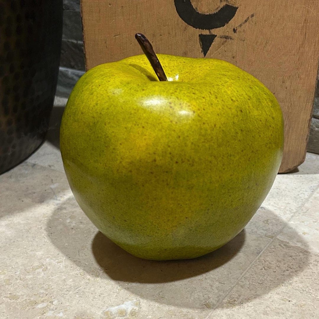FLORA BUNDA Big Green Apple - Etsy