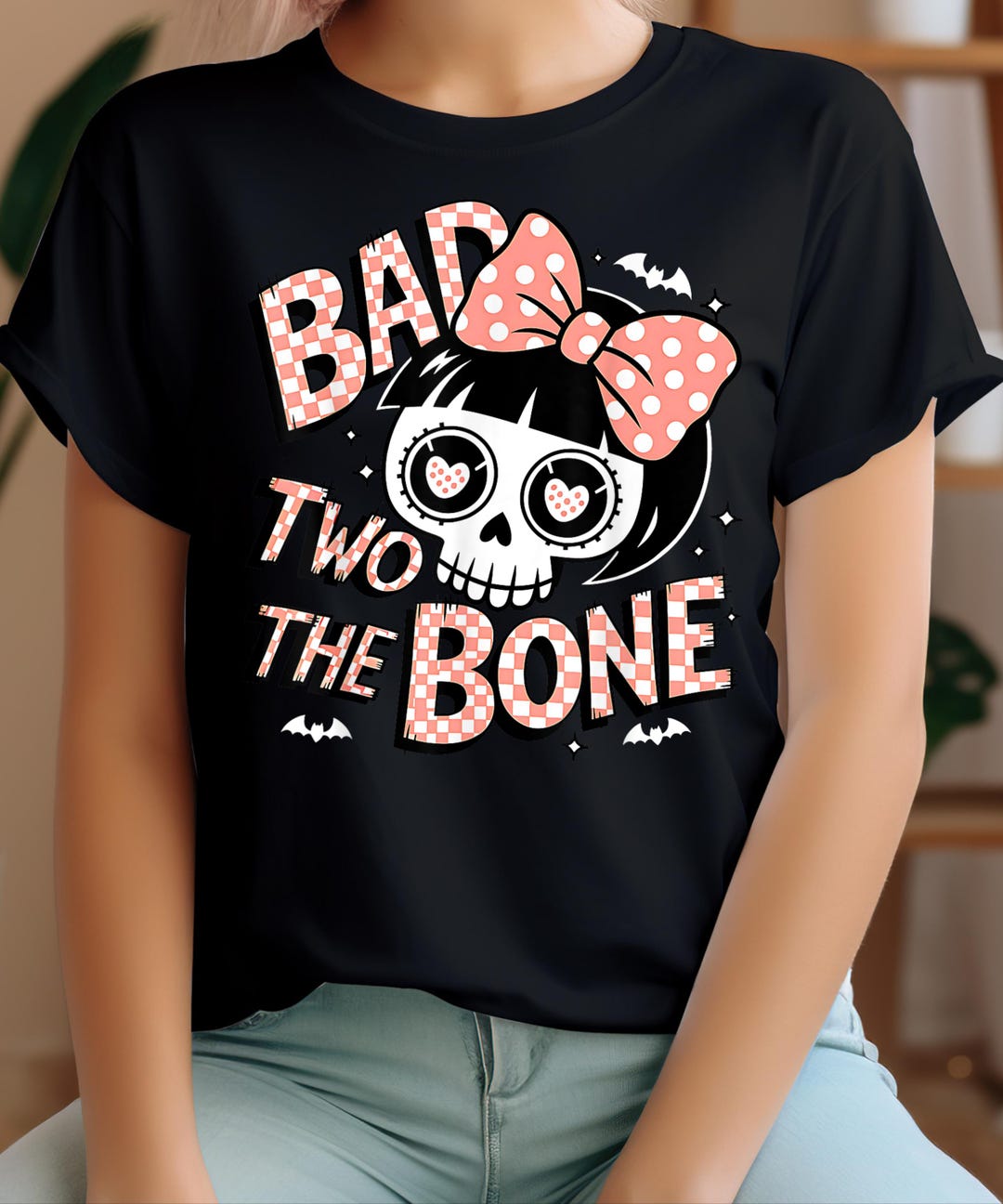 Bad TWO the Bone PNG, 2nd Birthday Theme, Skelly Themed Birthday ...