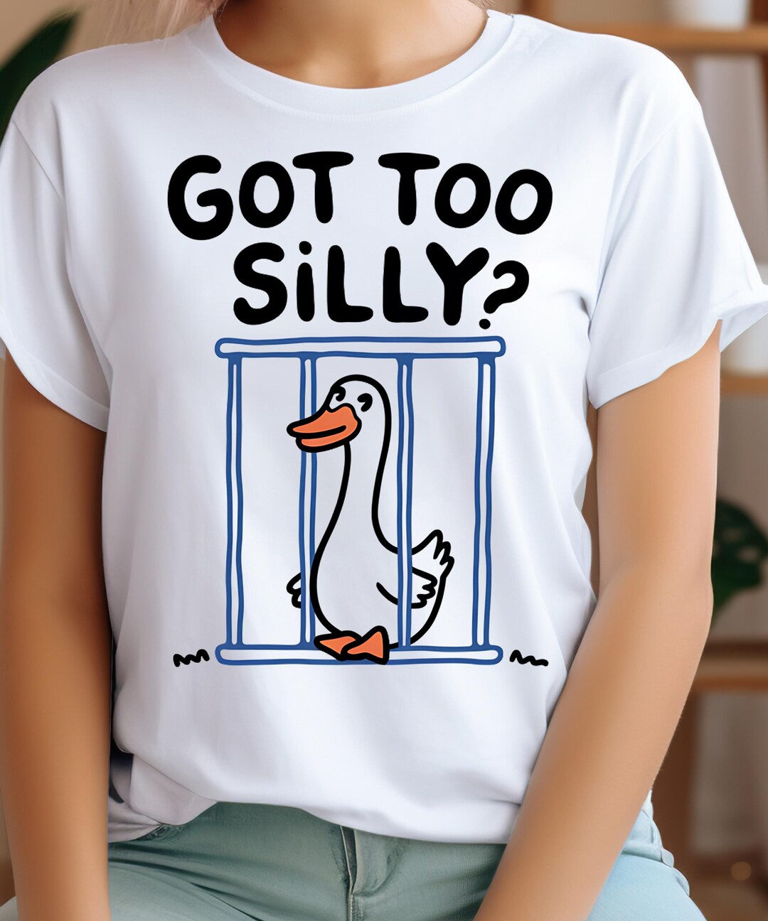 Silly Goose Png,got Too Silly Digital Download, Goose Design, Silly ...