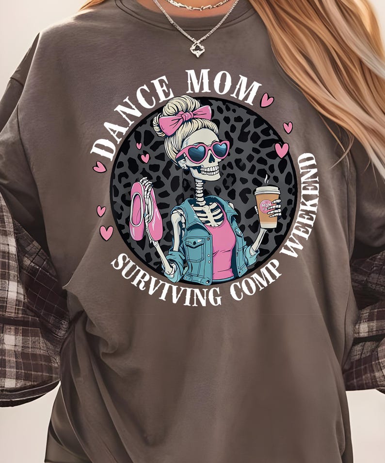 Dance Mom Surviving Comp Weekends Png, Mother's Day Svg, Leopard Dance ...