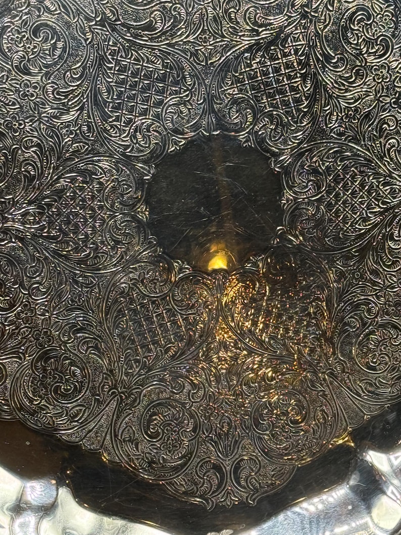 Vintage F.B. Rogers Silverplate Altar Tray – Sacred Offering Plate With ...