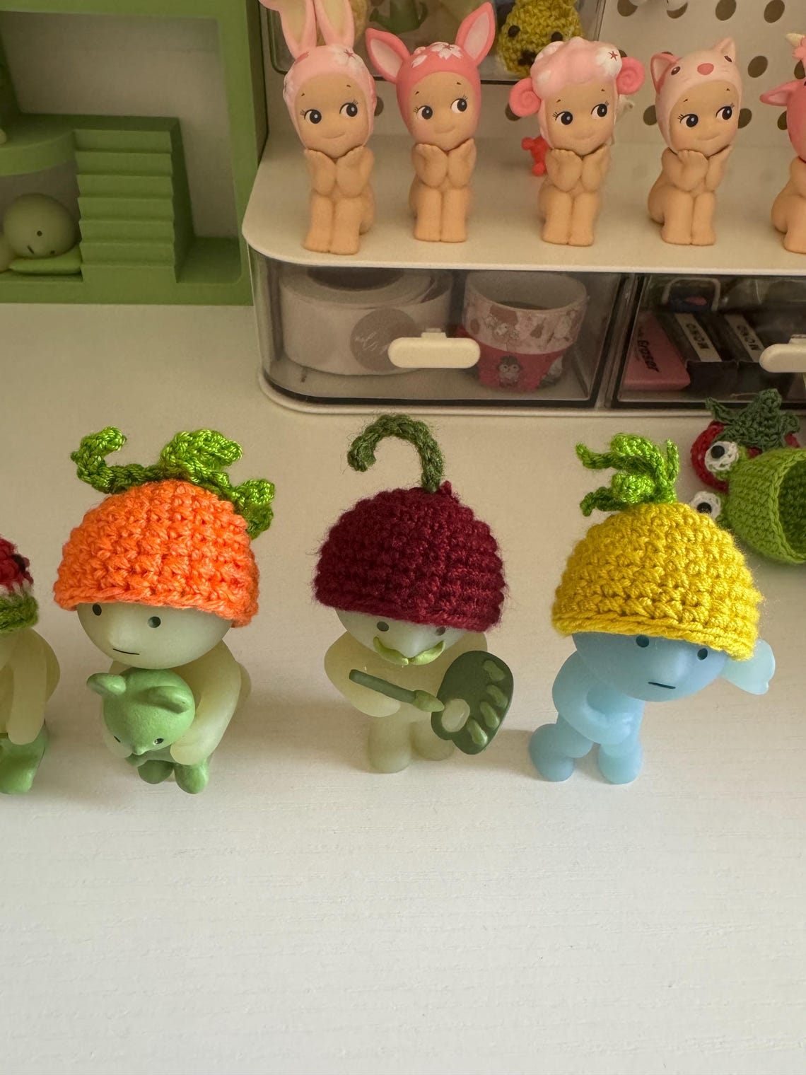 Smiski Crochet Hat Fruit - Etsy
