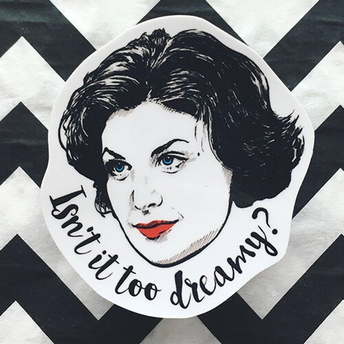 Agent Cooper Twin Peaks Vinyl Laptop Sticker Phone Decal - Etsy