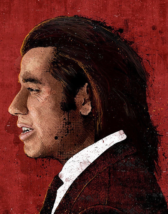 The Pulp Fiction Collection 3 Unique Prints 12x18 signed | Etsy