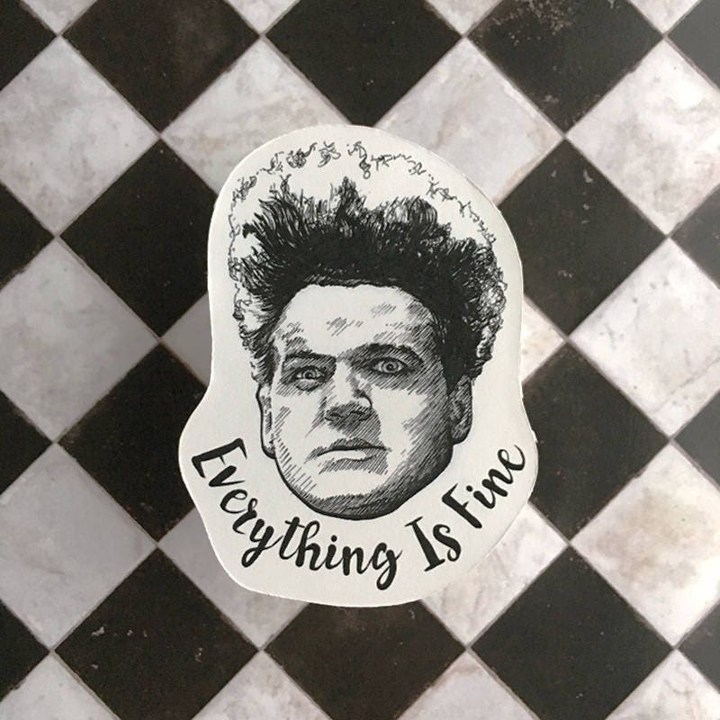 Eraserhead Vinyl Laptop Sticker | Phone Decal - Etsy