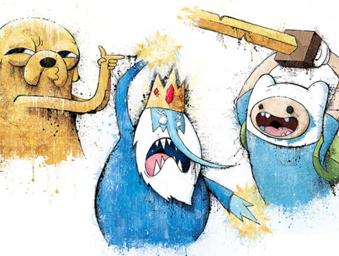 Adventure Time Collection (3 Separate Prints) - 12x18 Signed and Dated ...