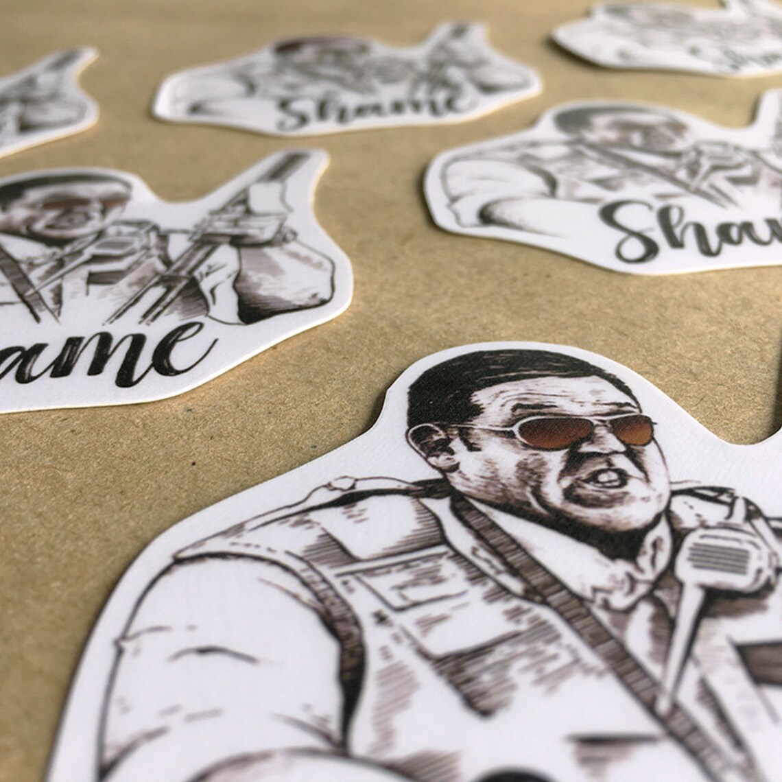 Hot Fuzz Vinyl Laptop Sticker Phone Decal - Etsy