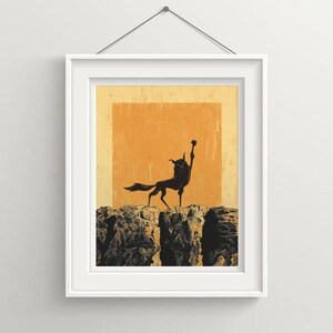 Fantastic Mr. Fox's "good Luck Out There" - 12x18 Signed and Dated Art ...