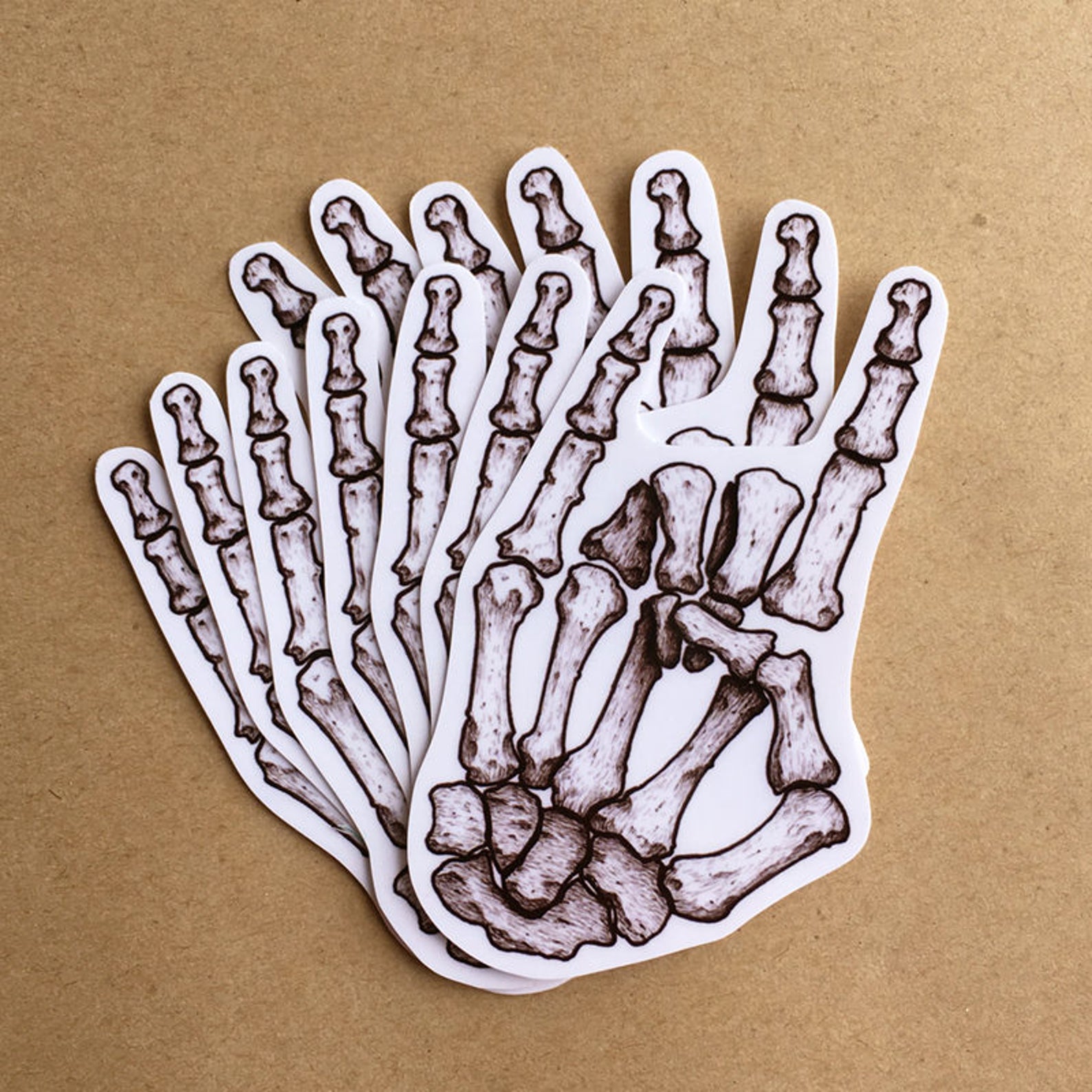 Bones Vinyl Laptop Sticker | Phone Decal - Etsy