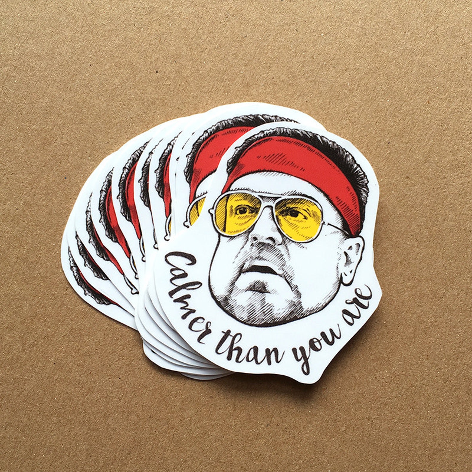 The Big Lebowski Vinyl Laptop Sticker | Phone Decal Set - Etsy