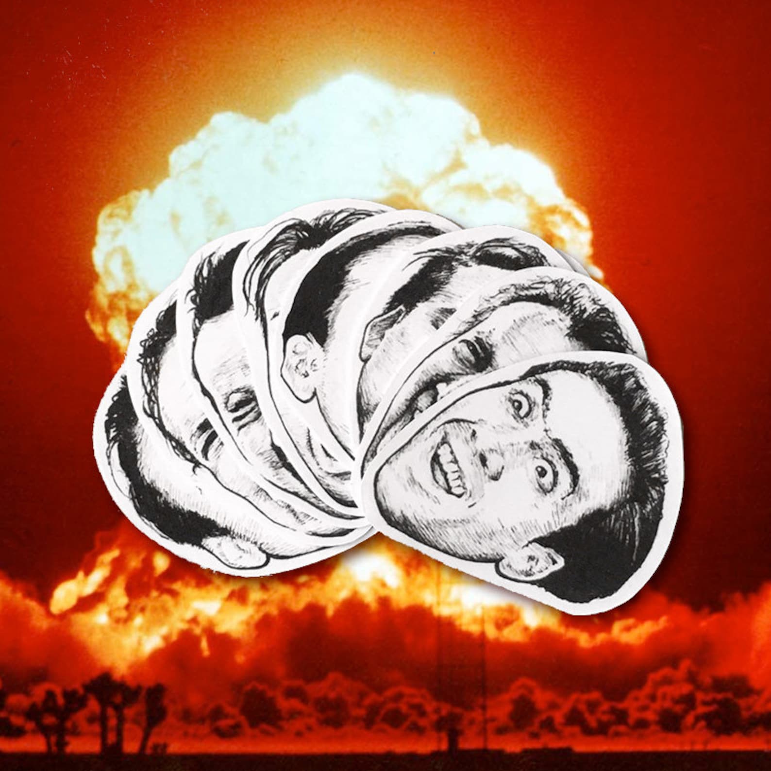 Nic Cage Vinyl Laptop Sticker Set of 9 Phone Decal - Etsy