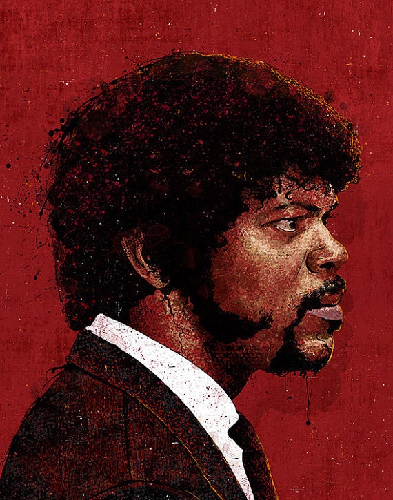 The Pulp Fiction Collection 3 Unique Prints 12x18 signed | Etsy