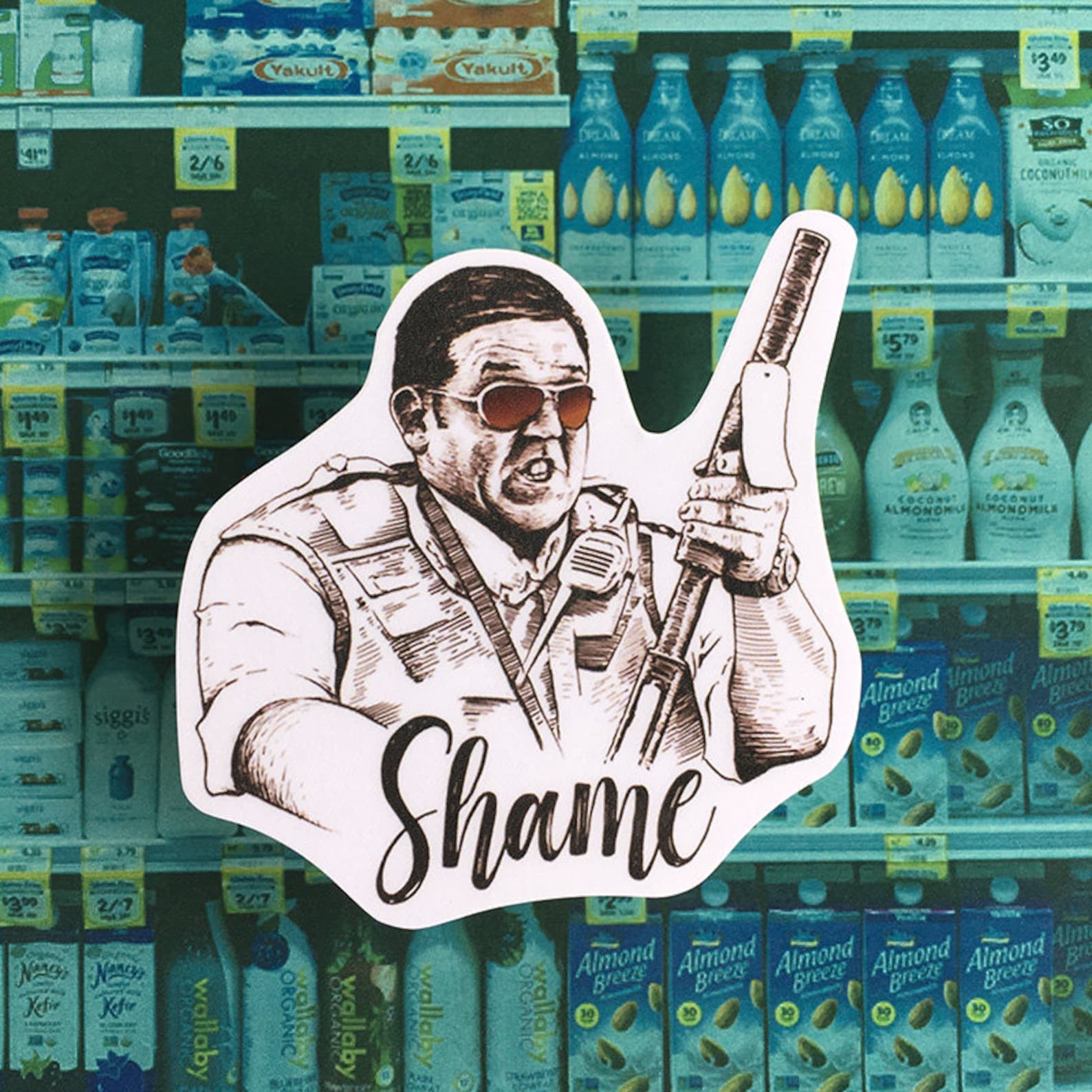 Hot Fuzz Vinyl Laptop Sticker | Phone Decal - Etsy