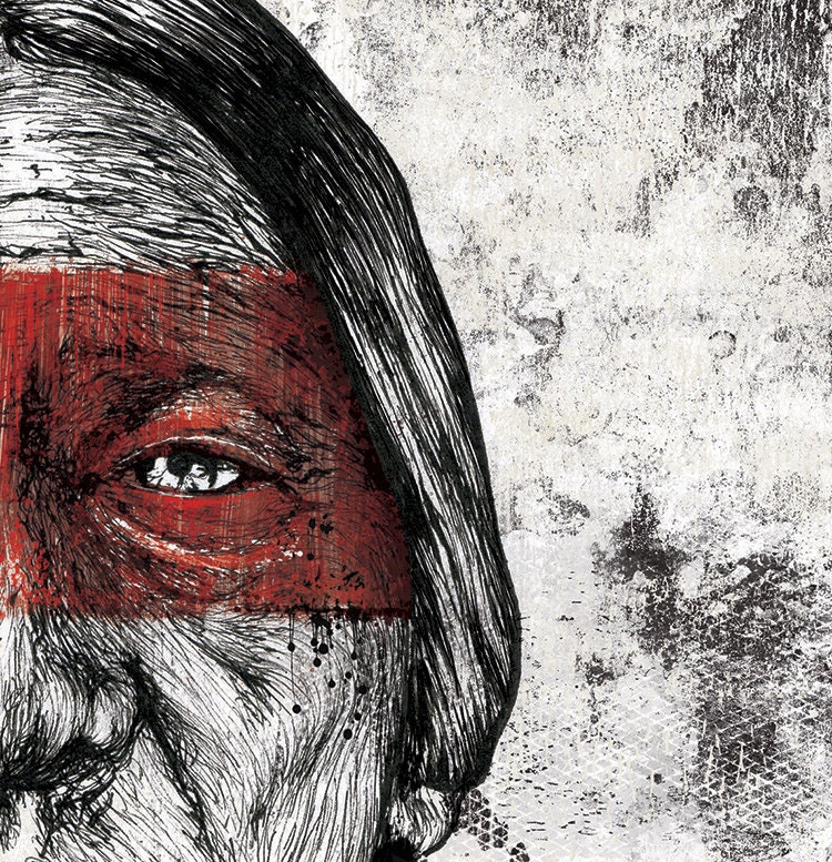 Sitting Bull 12x18 Signed and Dated Art Print Poster - Etsy