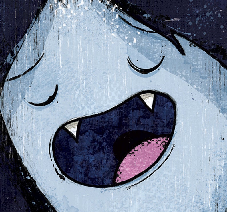 Adventure Time's "up All Night" - 12x18 Signed and Dated Art Print ...