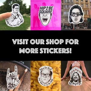 Meanwhile Twin Peaks Vinyl Laptop Sticker | Phone Decal - Etsy