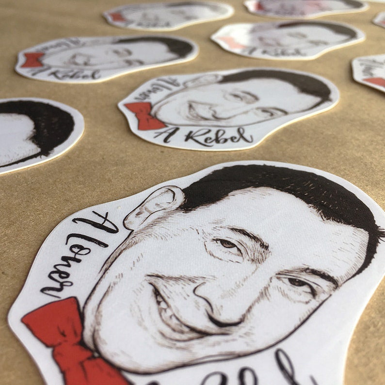 Loner Pee Wee Vinyl Laptop Sticker | Phone Decal - Etsy