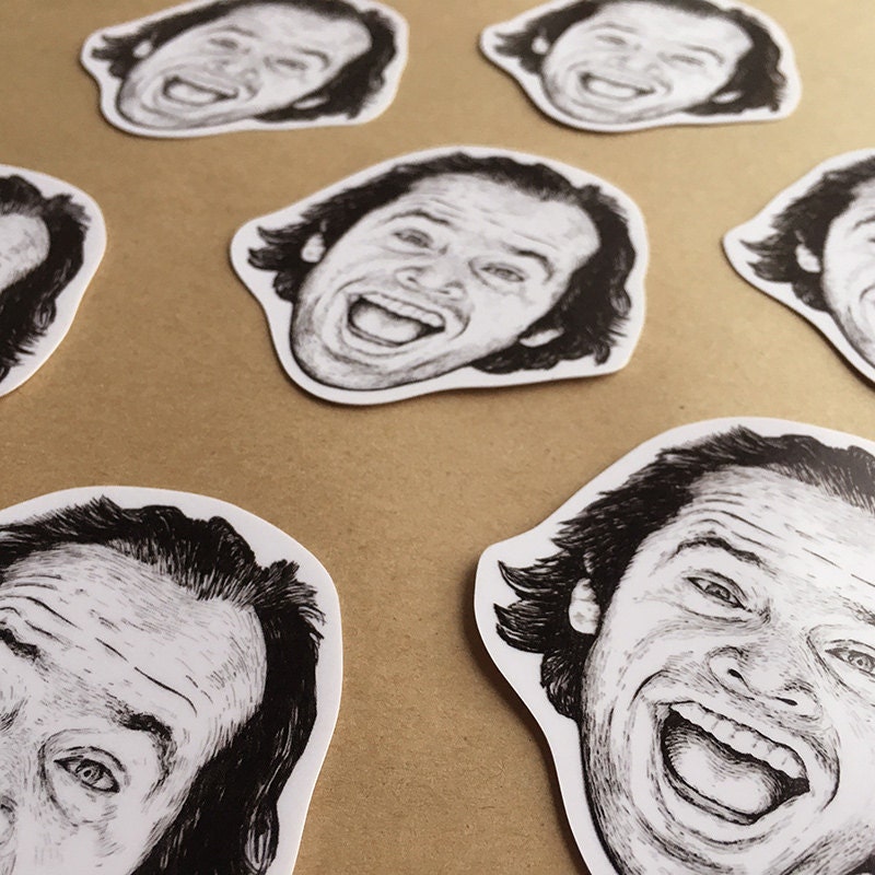 The Shining Jack Torrance Vinyl Laptop Sticker Phone Decal - Etsy Ireland