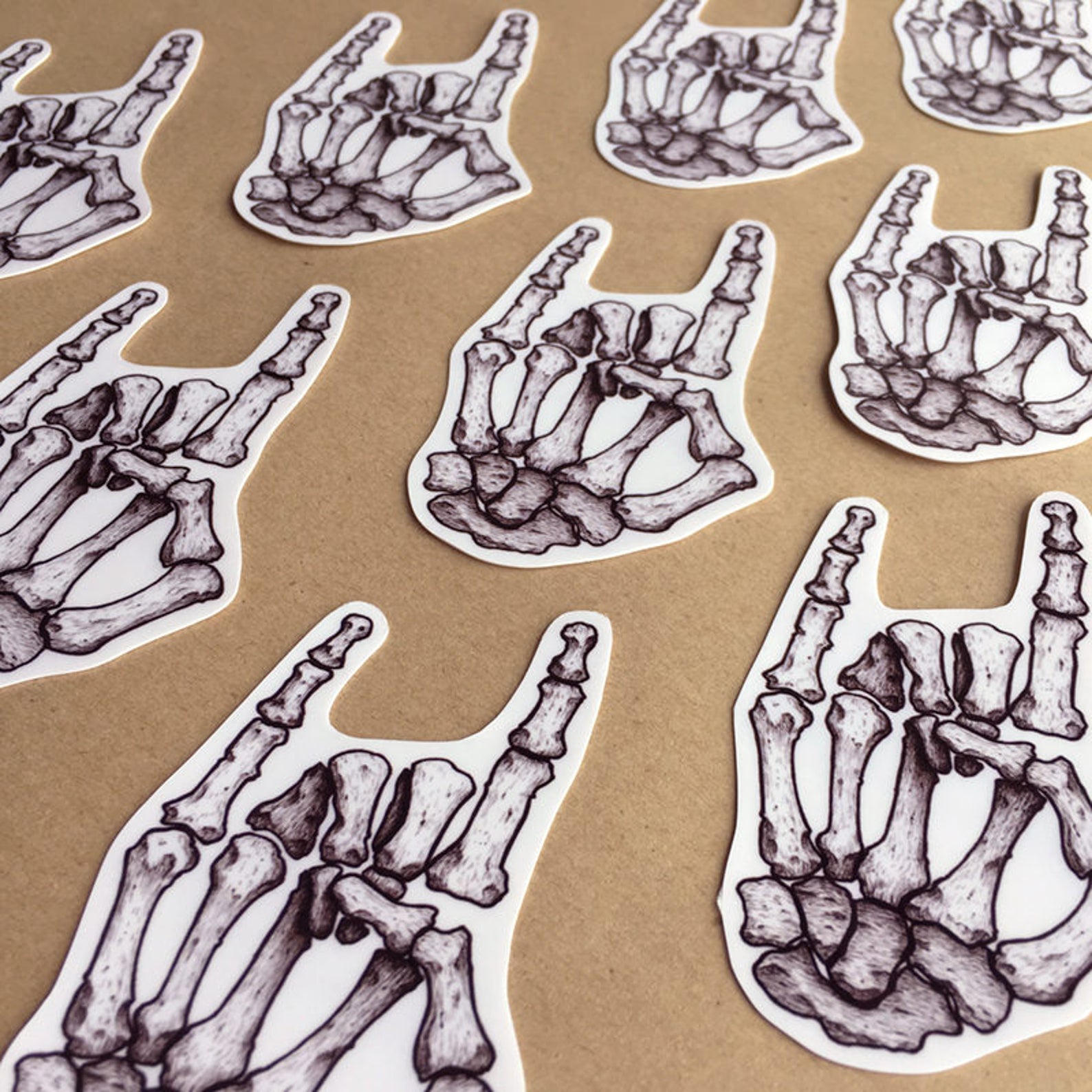 Bones Vinyl Laptop Sticker | Phone Decal - Etsy