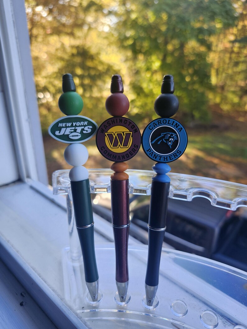 Football Teams Beaded Pens (part 2 of 2) - Etsy