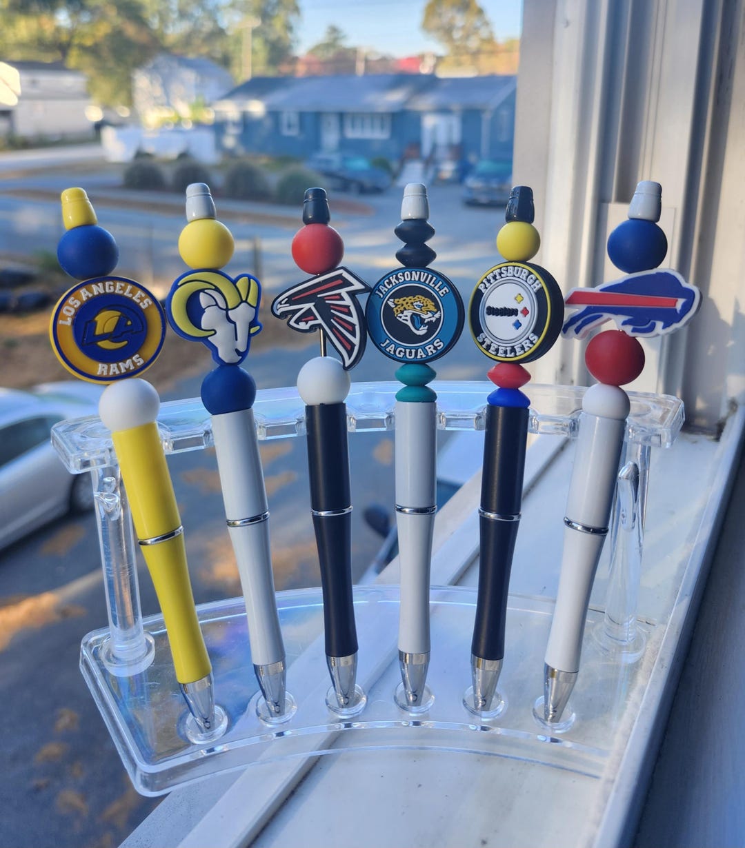 Football Teams Beaded Pens (part 2 of 2) - Etsy