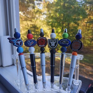 Football Teams Beaded Pens (part 2 of 2) - Etsy