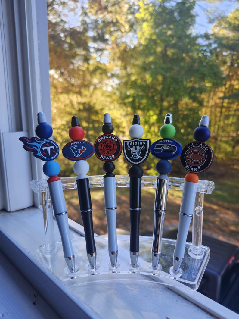 Football Teams Beaded Pens (part 2 of 2) - Etsy