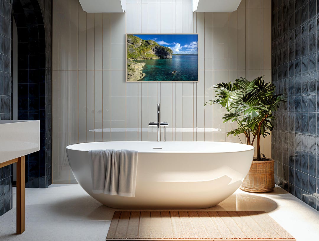 Printable Wall Art - Natural Landscape of New Caledonia, Tropical ...