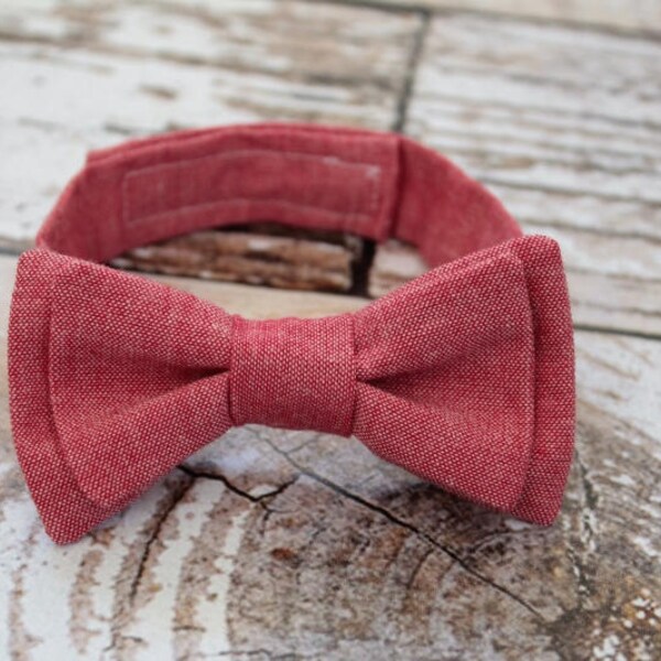 Red Baby Bow Tie - Etsy