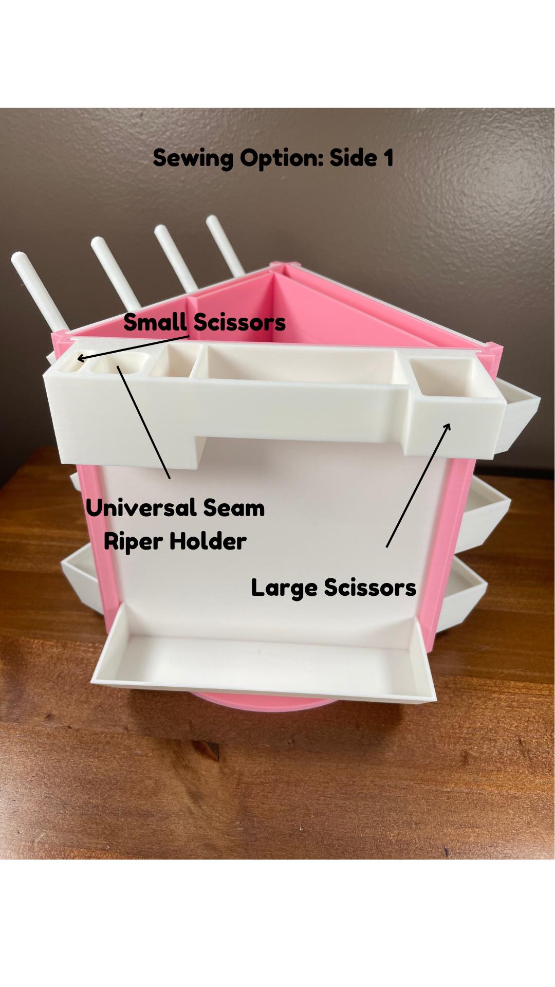 Rotating Sewing Notion - Craft Organizer - Tool and Supply Storage ...