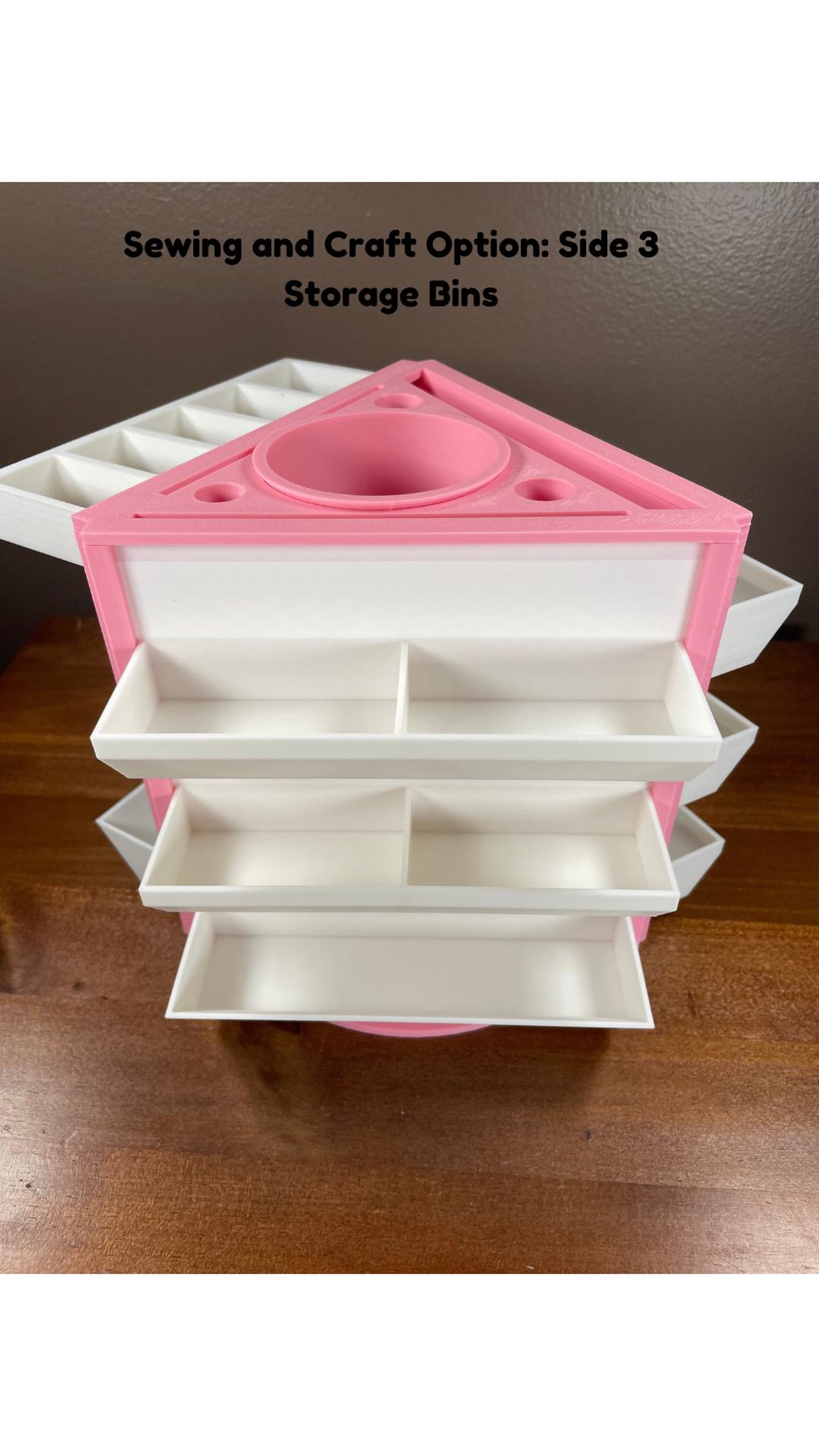 Rotating Sewing Notion - Craft Organizer - Tool and Supply Storage ...