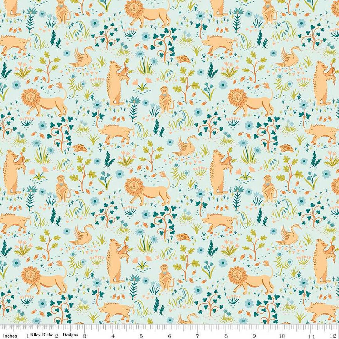Liberty Tree of Life Canopy Greens Tudor Fauna - Liberty of London for ...