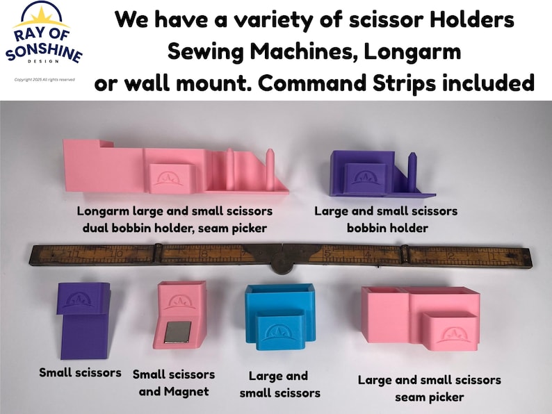 Magnetic Seam Ripper Holder for Sewing Machine | Scissor & Pin ...