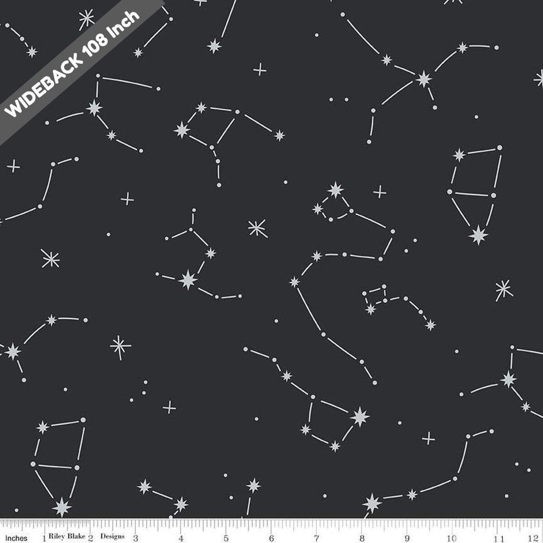 Wide Back Hoist the Sails Constellation WB14205-BLACK - Black Riley ...