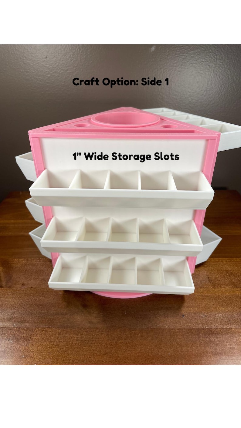Rotating Sewing Notion - Craft Organizer - Tool and Supply Storage ...