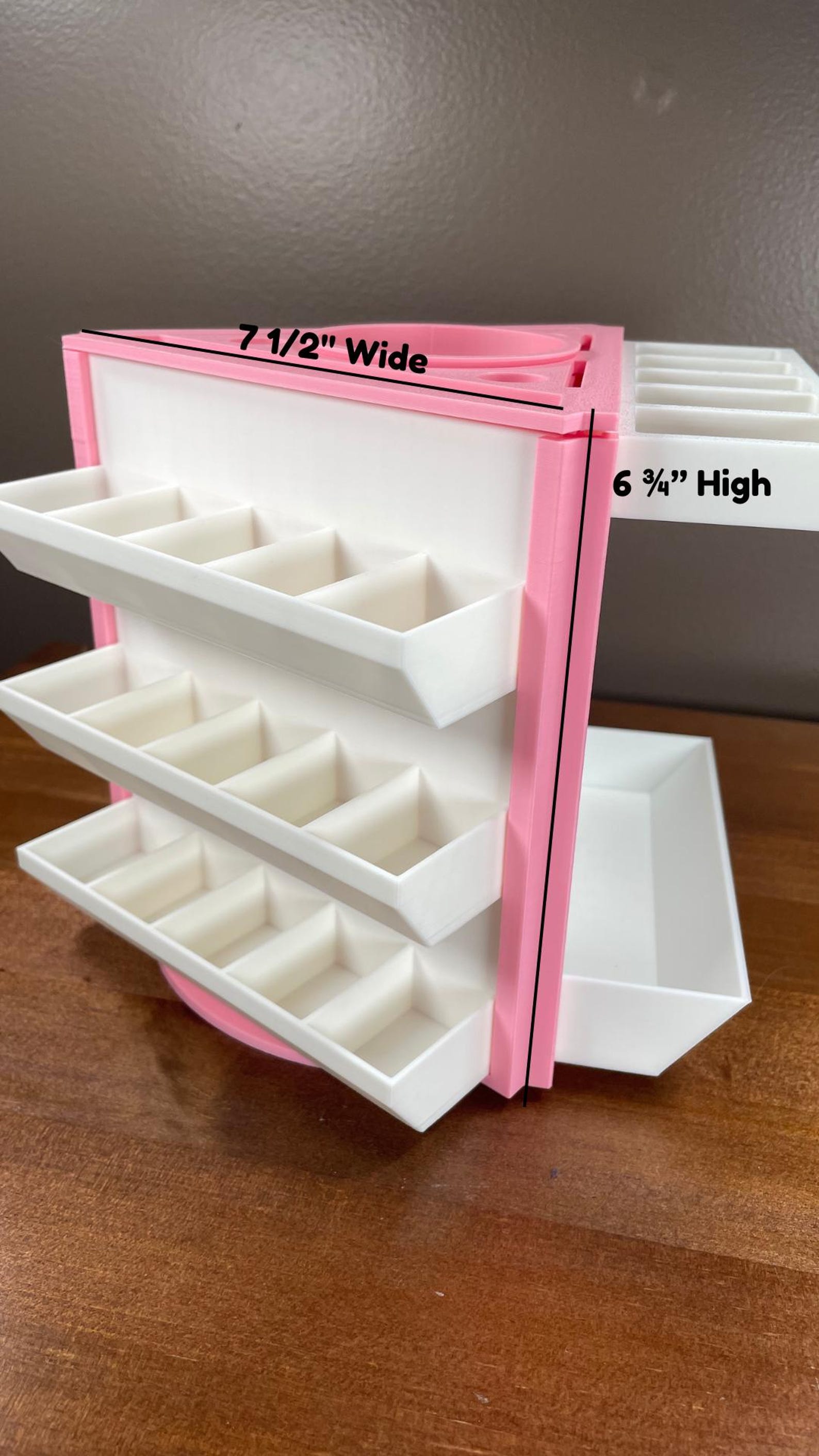 Rotating Sewing Notion - Craft Organizer - Tool and Supply Storage ...