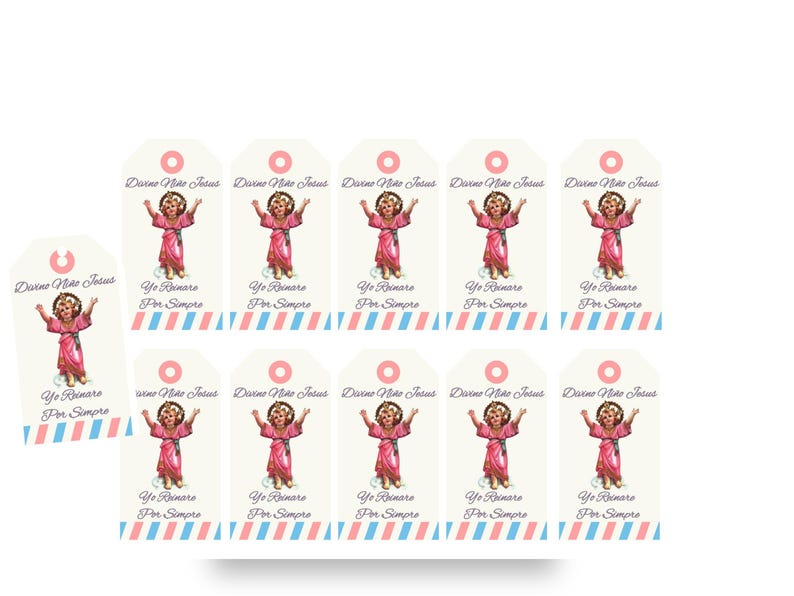 Etiquetas Divino Niño Jesús Para Imprimir, Etiqueta Religiosa Católica ...