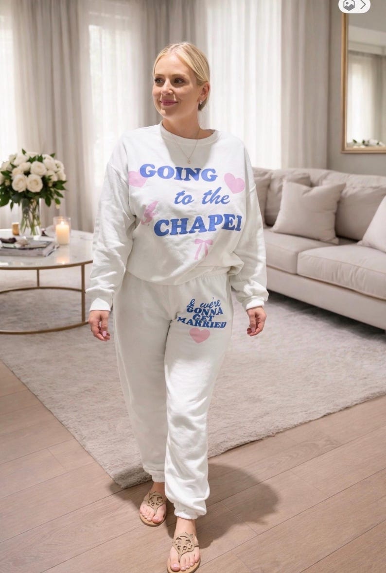 Going to the Chapel Sweatsuit - Etsy