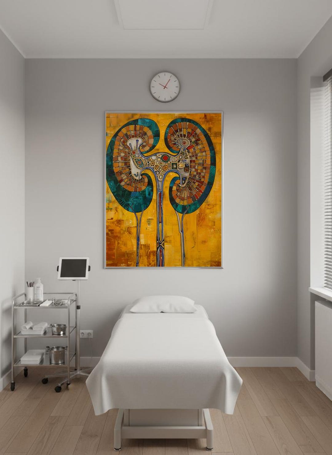 Nephrology Clinic Art Print, Modern and Exclusive Poster! - Etsy