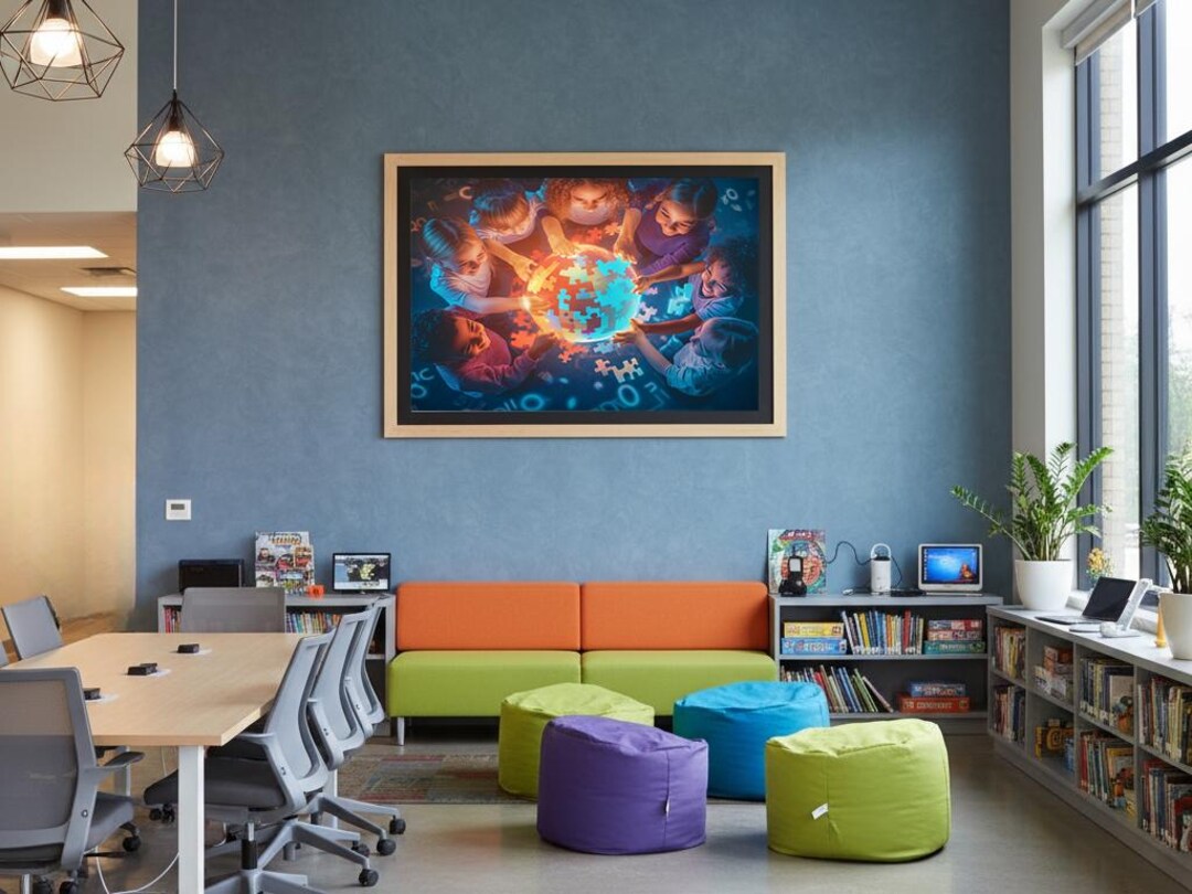 Learning Center/ Classroom Art Print, Modern and Exclusive Poster ...