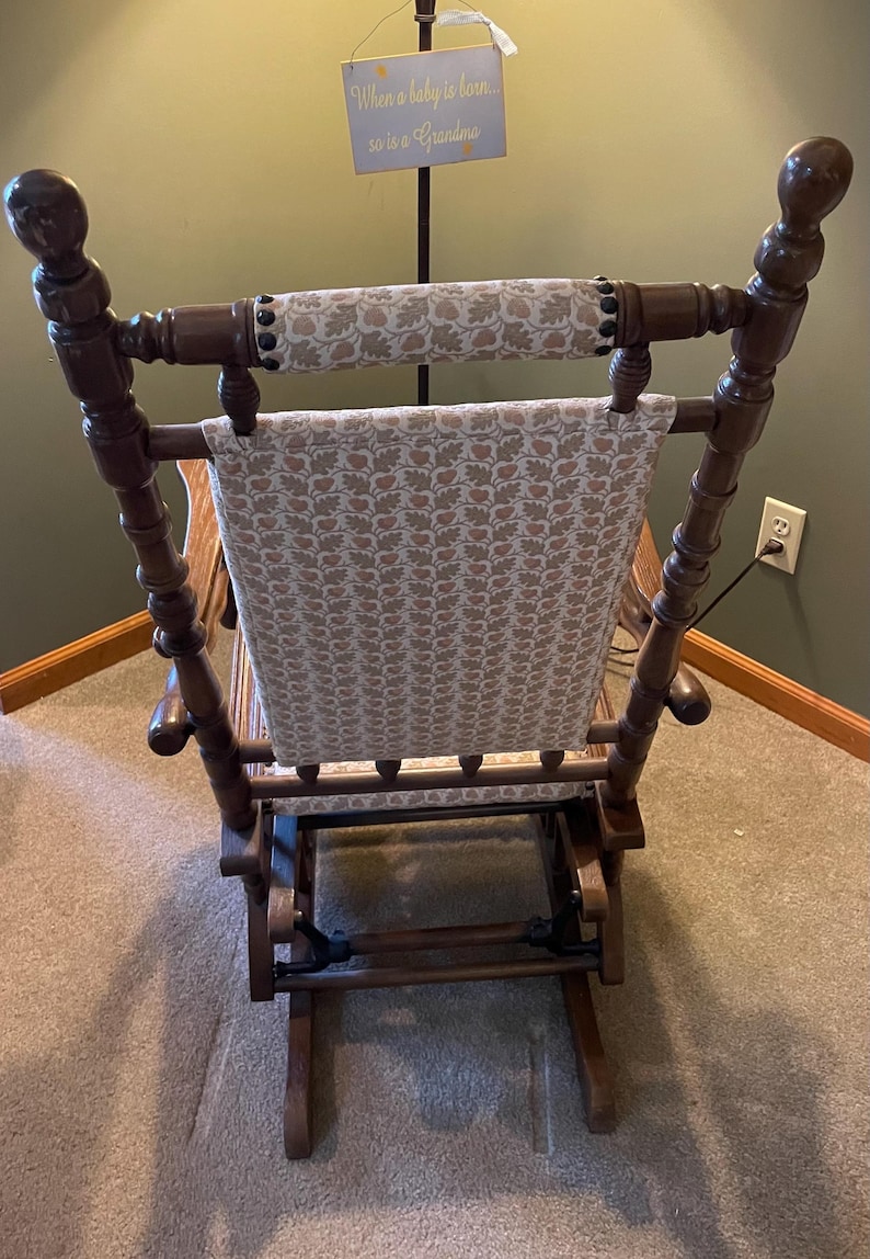 Vintage English Antique Eastlake Rocker Victorian Rocking Chair, Circa ...
