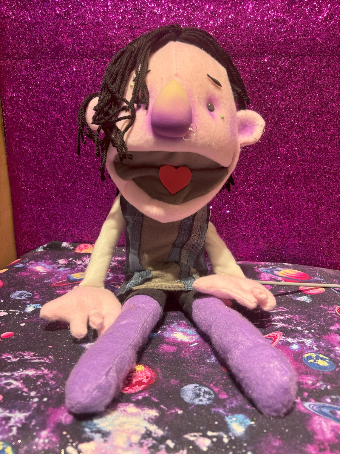 Rod Puppet-"malachite" One of a Kind Professional Handmade Puppet With ...